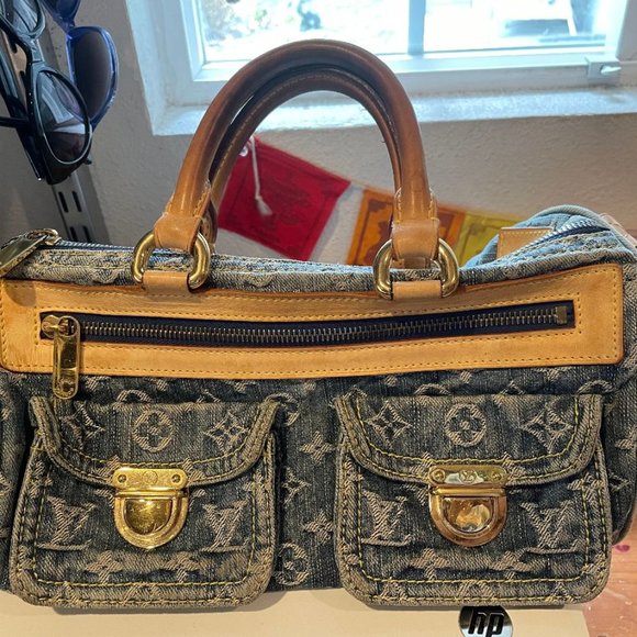 Louis Vuitton | Bags | Lv Jean Bag Vintage Jean Color Thick And Sturdy ...